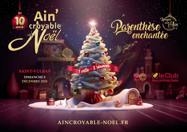 Ain’croyable Noël - Une première à Saint-Vulbas - Agence DCM